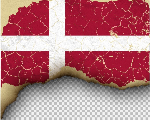 Ripped flag country torn paper burning Royalty Free Vector
