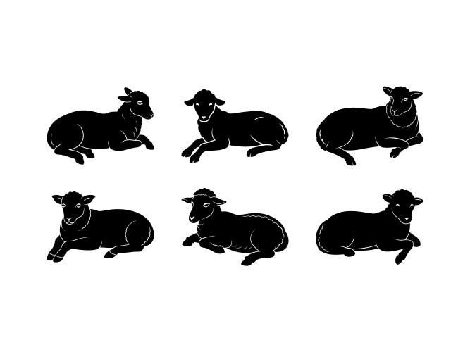 Cattle Grazing Icon Vector Images (over 2,100)
