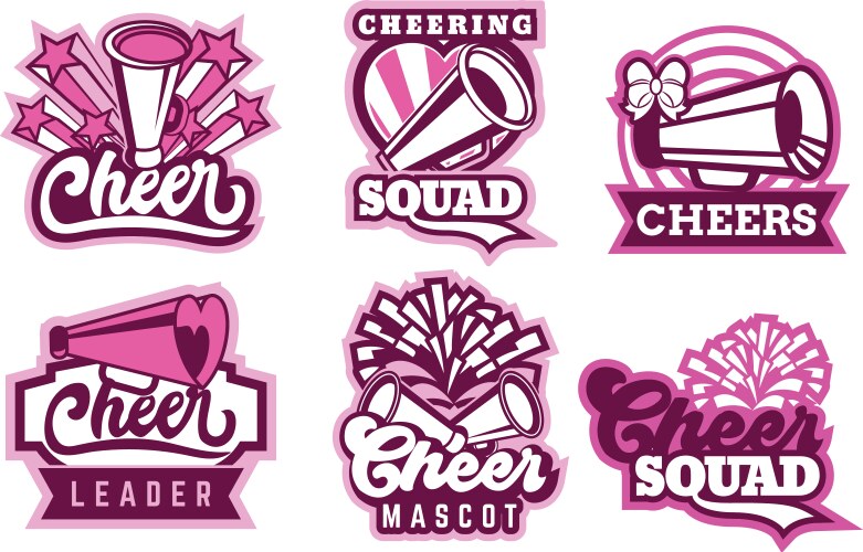 Cheerleader Silhouette Vector Images (over 1,100)