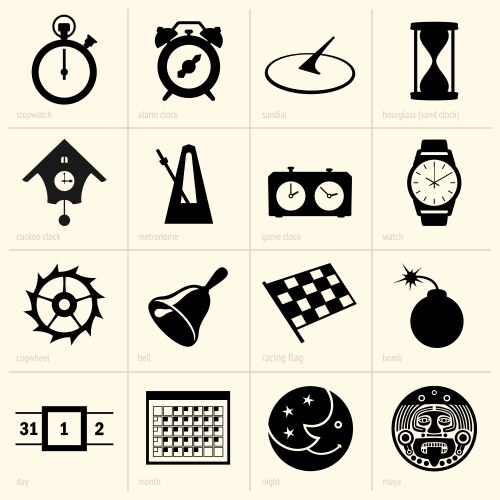 Time Vector Images (over 880,000)