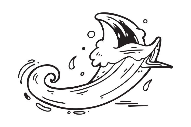 Water Wave Doodle Vector Images (over 10,000)