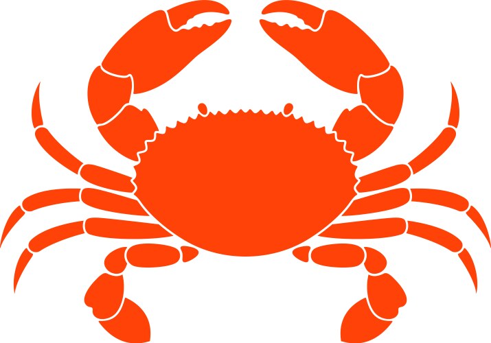 Crab Royalty Free Vector Image - VectorStock