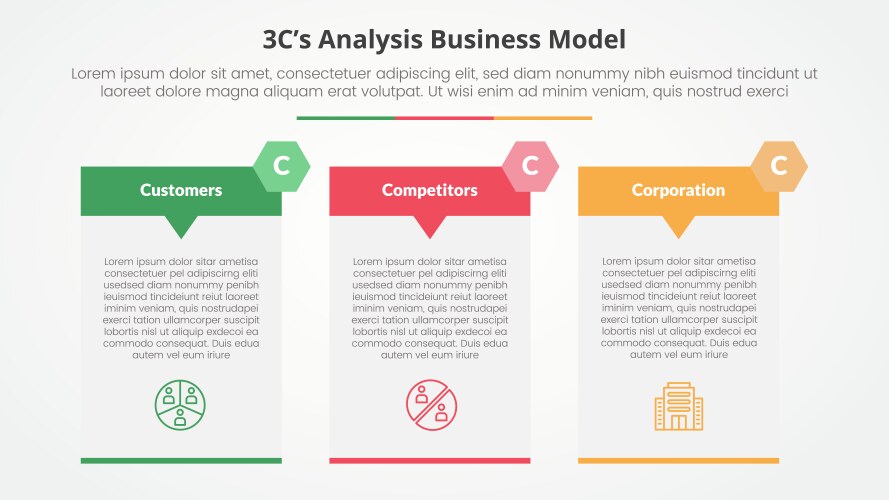 Kpi key performance indicator model infographic Vector Image