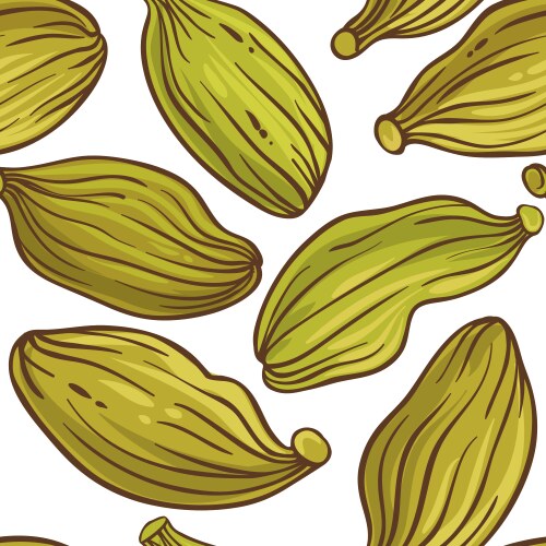 Lavender plant pattern Royalty Free Vector Image