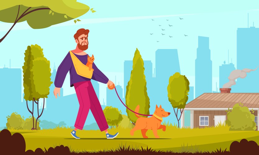 Cartoon pet icon Royalty Free Vector Image - VectorStock