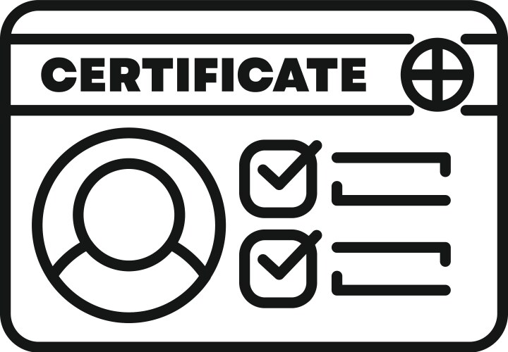 Icon Professional Qualifications Vector Images (over 2,900)