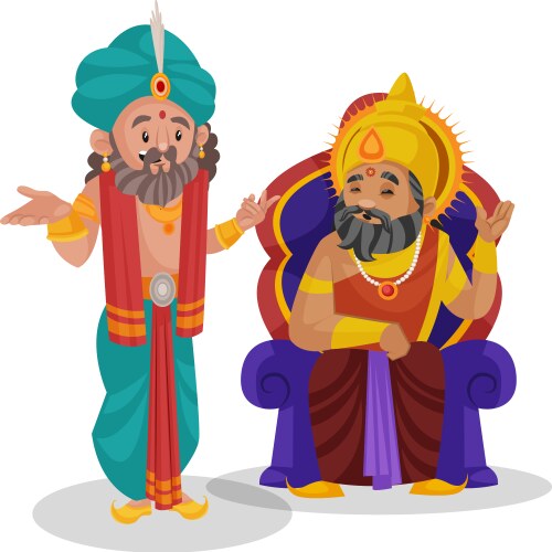 King Cartoon Indian Vector Images (over 900)
