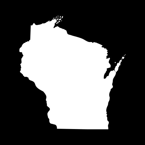 Wisconsin State Outline Vector Images (over 650)