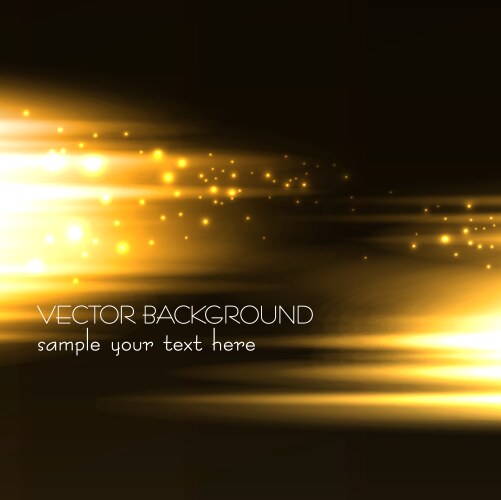 Abstract light lines effect background Royalty Free Vector