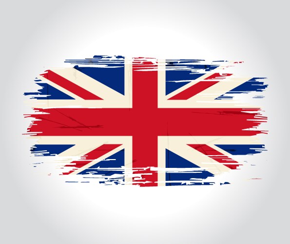 British flag frame Royalty Free Vector Image - VectorStock