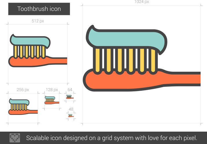 Toothbrush Line Drawing Vector Images (over 1,200)