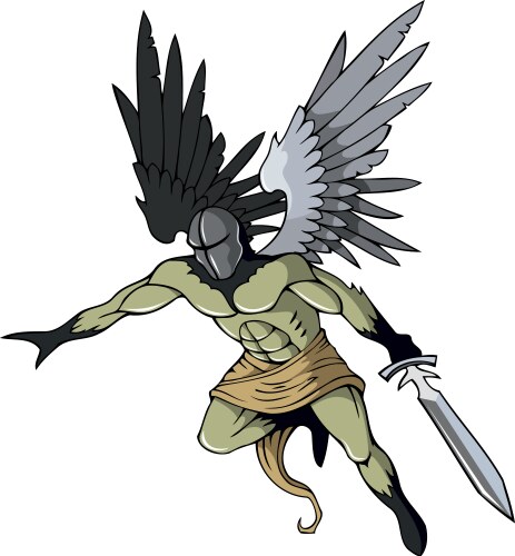 Angel Warrior Vector Images (over 1,400)