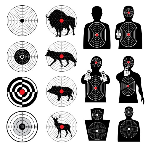 Shooting Target Vector Images (over 31,000)