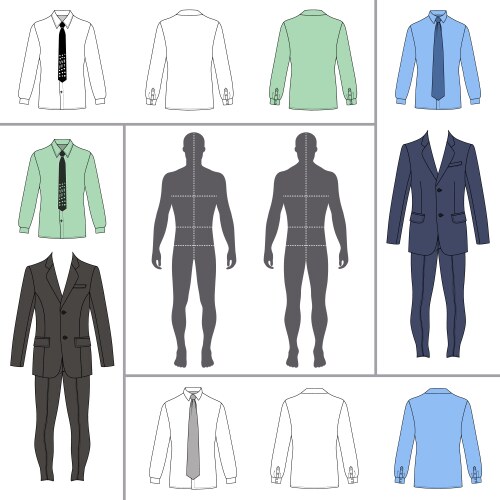 Mens Clothing Vector Images (over 85,000)
