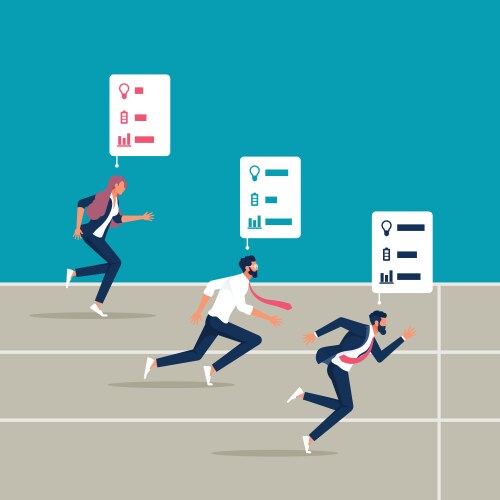 Business Competitor Vector Images (over 6,500)