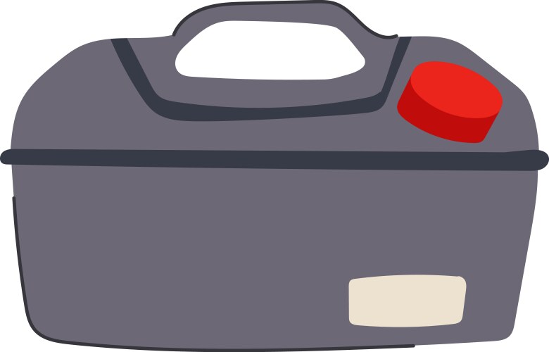 Energy fuel can cartoon Royalty Free Vector Image