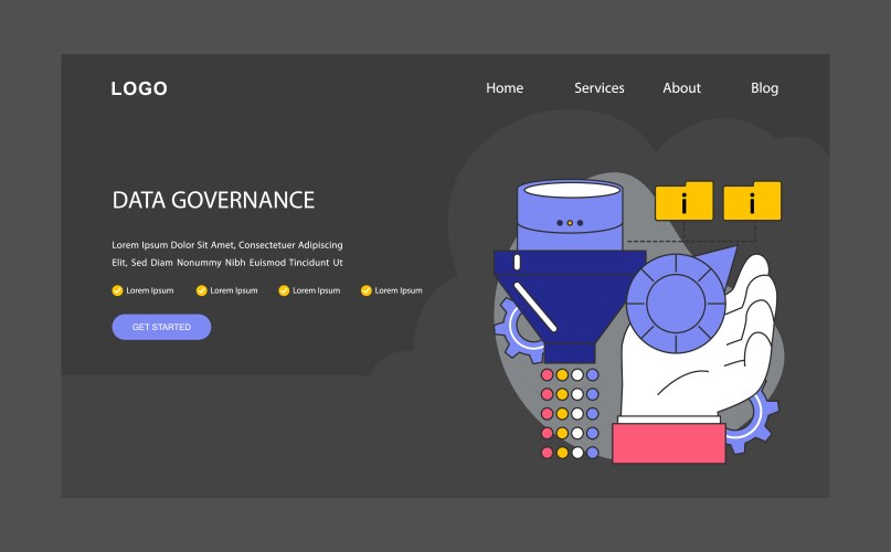 Data Governance Vector Images (over 5,200)