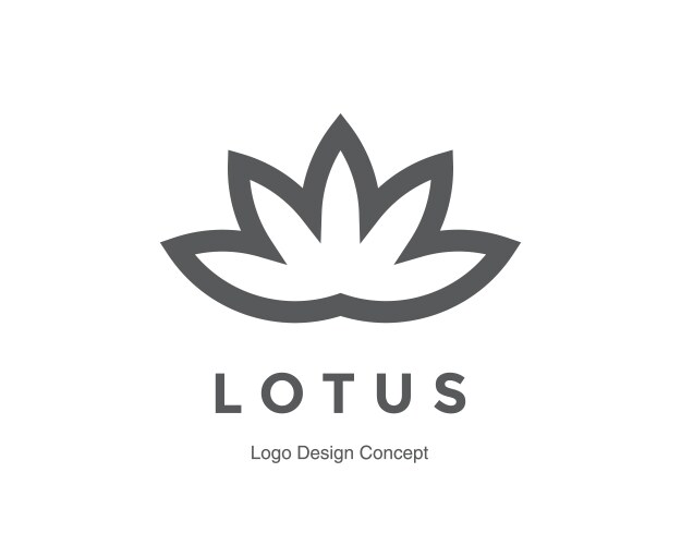 Lotus symbol Royalty Free Vector Image - VectorStock