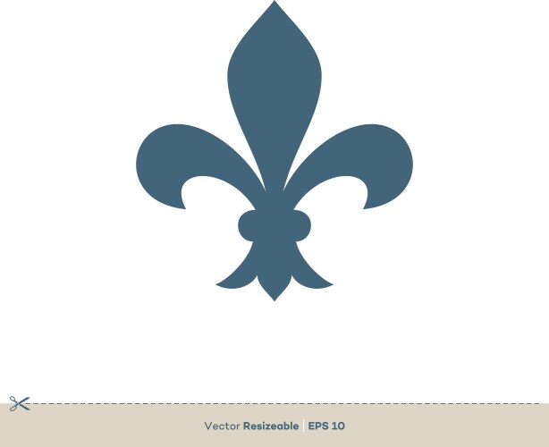 Fleur de lis Royalty Free Vector Image - VectorStock