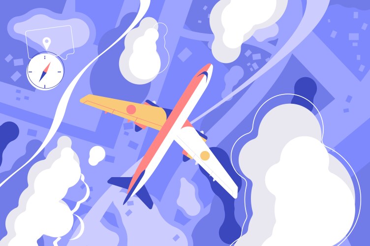 Airplane Flying Vector Images (over 130,000)