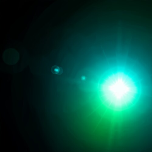 Light flare red effect Royalty Free Vector Image
