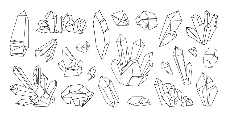 Crystal Outline Vector Images (over 38,000)