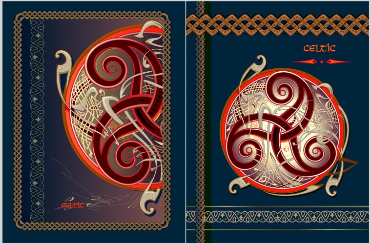 Triskele Triskelion Celtic Vector Images (over 120)