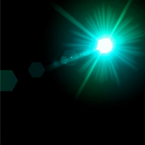 Light flare red effect Royalty Free Vector Image