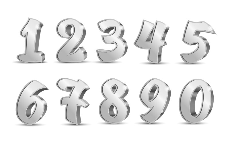 3d Gold Numbers Vector Images (over 20,000)