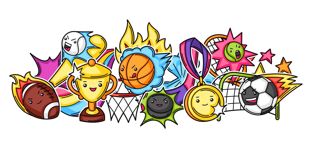 Kawaii Basketball Vector Images (over 930)