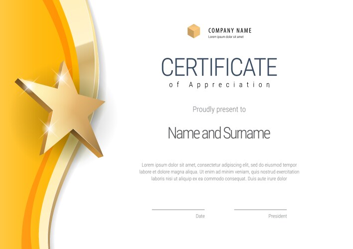 Certificate Stars Vector Images (over 31,000)