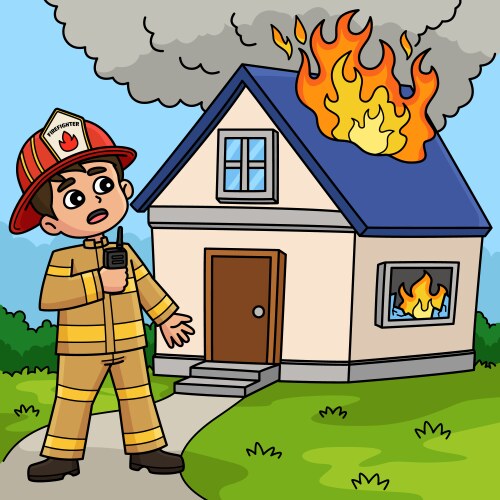 Cartoon First Responder Vector Images (over 430)