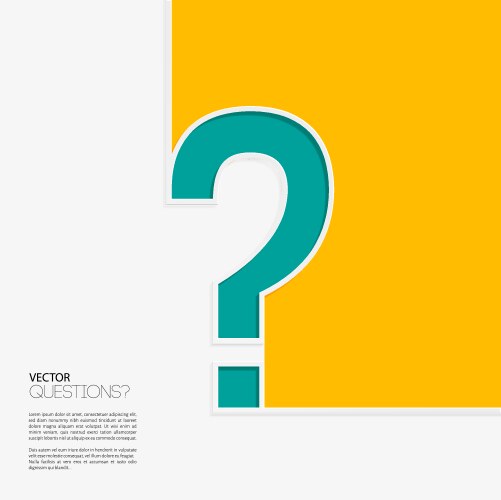 Big Question Mark Vector Images (over 590)