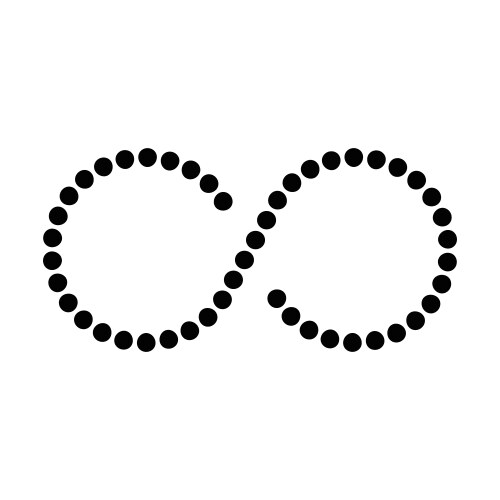 Infinity icon Royalty Free Vector Image - VectorStock