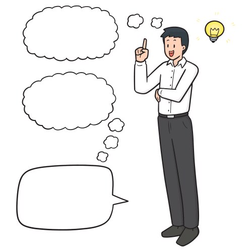 Man Thinking Cartoon Vector Images (over 20,000)