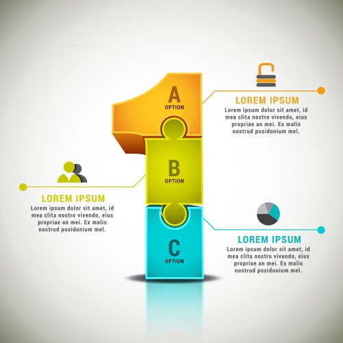 Number 1 Royalty Free Vector Image - VectorStock