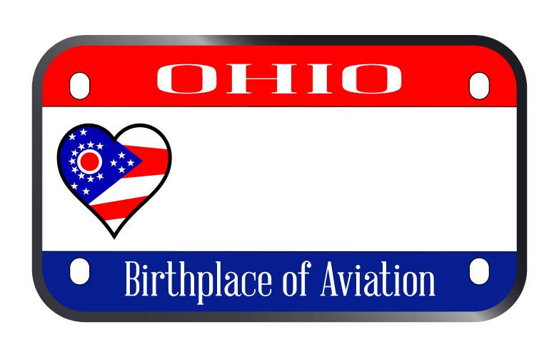 Ohio License Plate Vector Images (16)