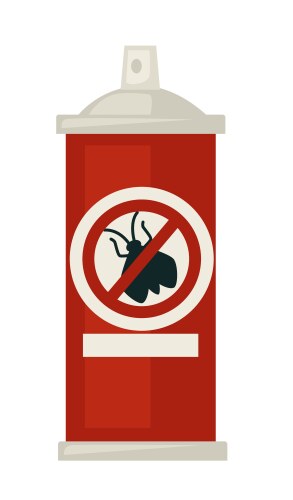 Cockroach spray icon insecticide and hygiene Vector Image