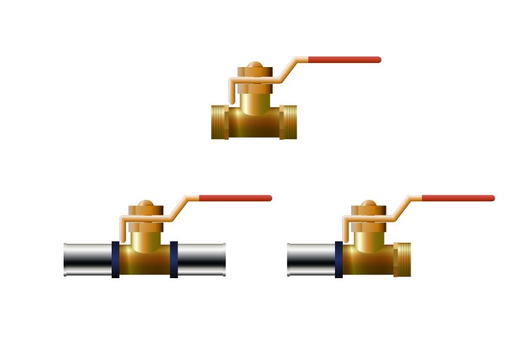 Electronic solenoid valve Royalty Free Vector Image