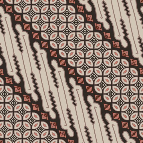 Batik sekar jagad Royalty Free Vector Image - VectorStock