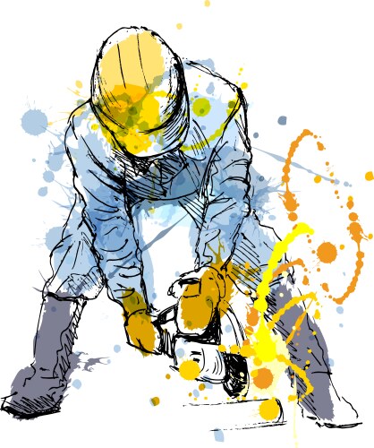 Construction Worker Sketch Vector Images (over 4,300)