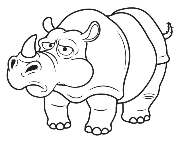 Rino Royalty Free Vector Image - VectorStock