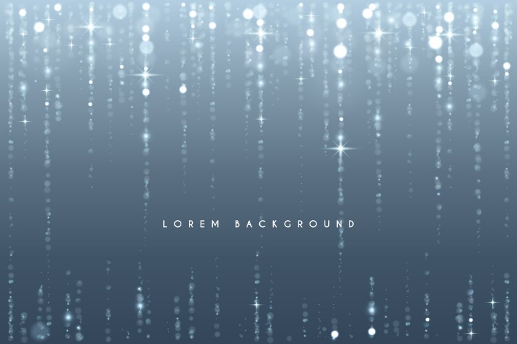 Falling rain realistic background Royalty Free Vector Image