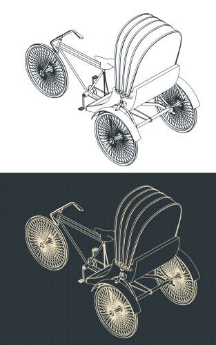 Tricycle Drawing Vector Images (over 560)