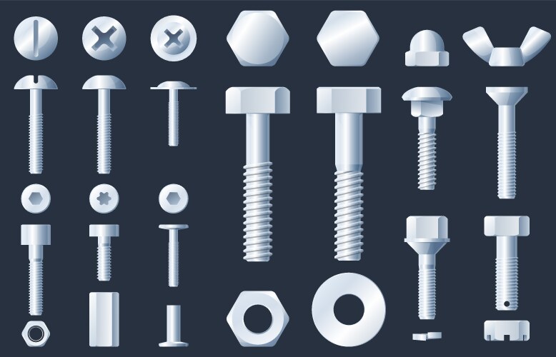 Screw Top View Vector Images (over 300)