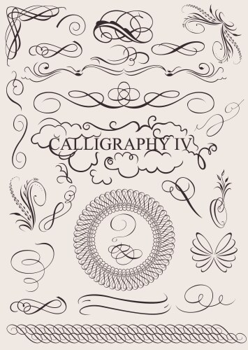 Calligraphic Vector Images (over 290,000)