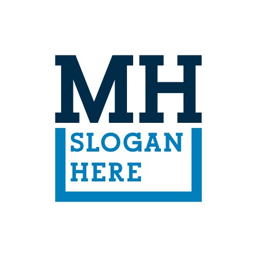Letter Mh Logo Modern Vector Images (over 2,300)