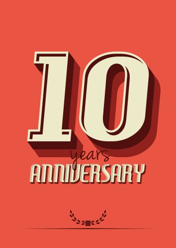 10 Year Celebration Vector Images (over 13,000)