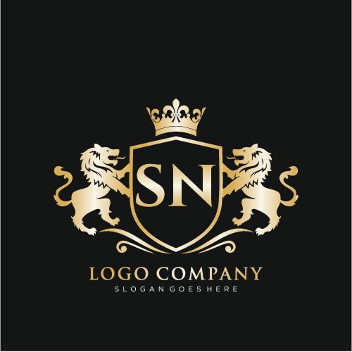 Sn logo Vector Images & Graphics for Commercial Use | VectorStock