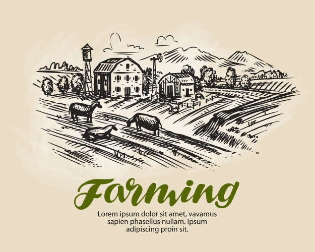Agriculture Farming Vector Images (over 330,000)